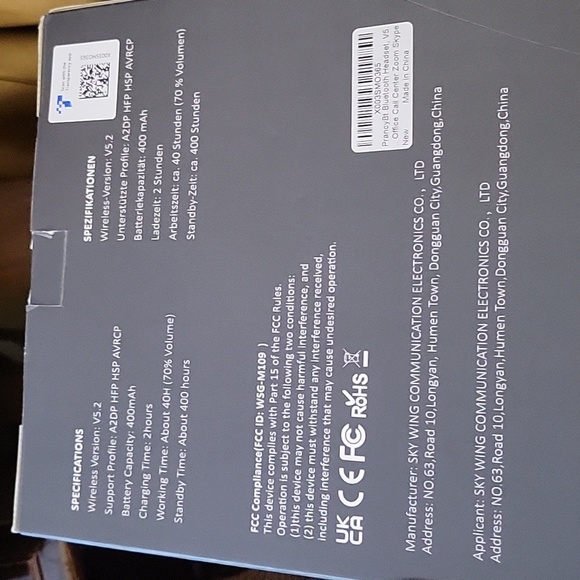 PrancyBt | Headphones | Prancybt Bluetooth Kh2m Wireless Headset V52 ...